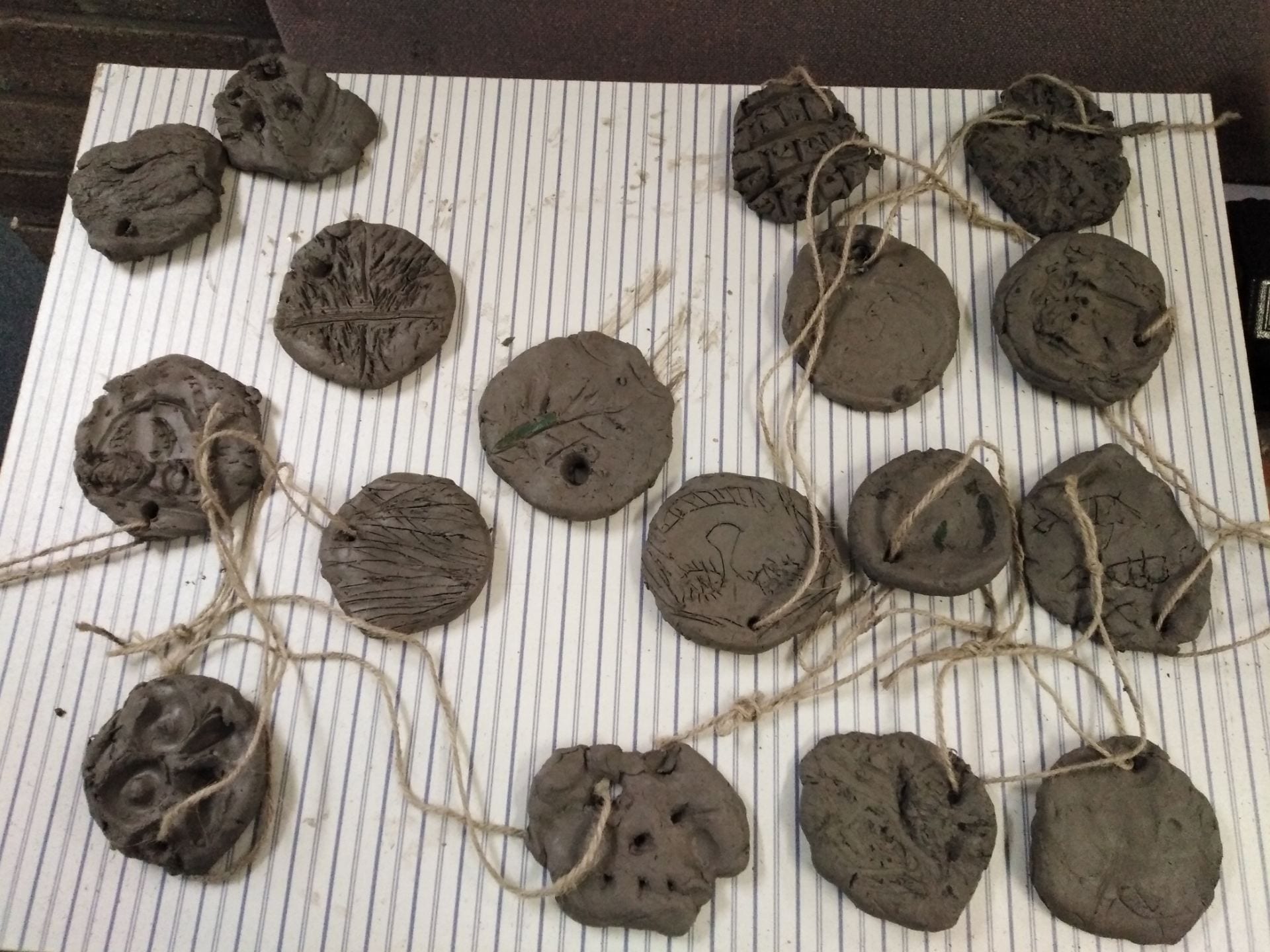 Clay medallions – Village Schools Partnership Blog