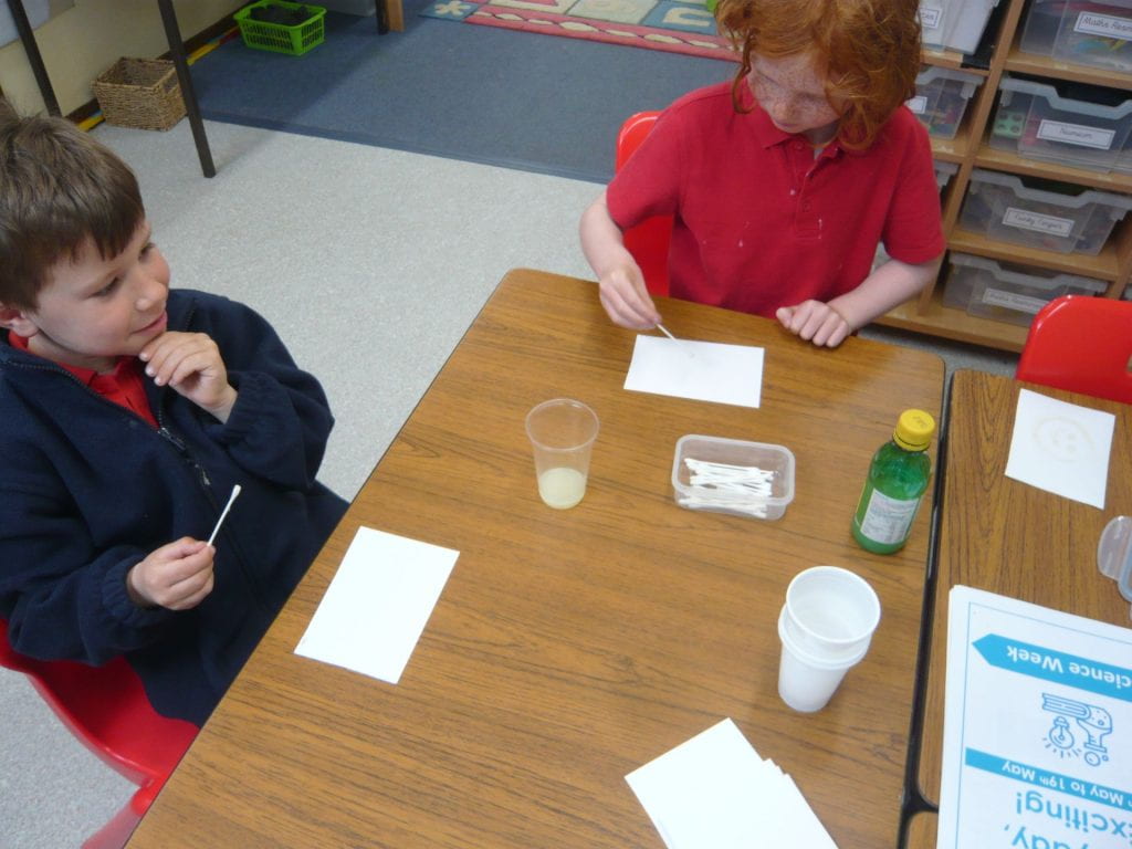 Science Week: Invisible Ink – Village Schools Partnership Blog