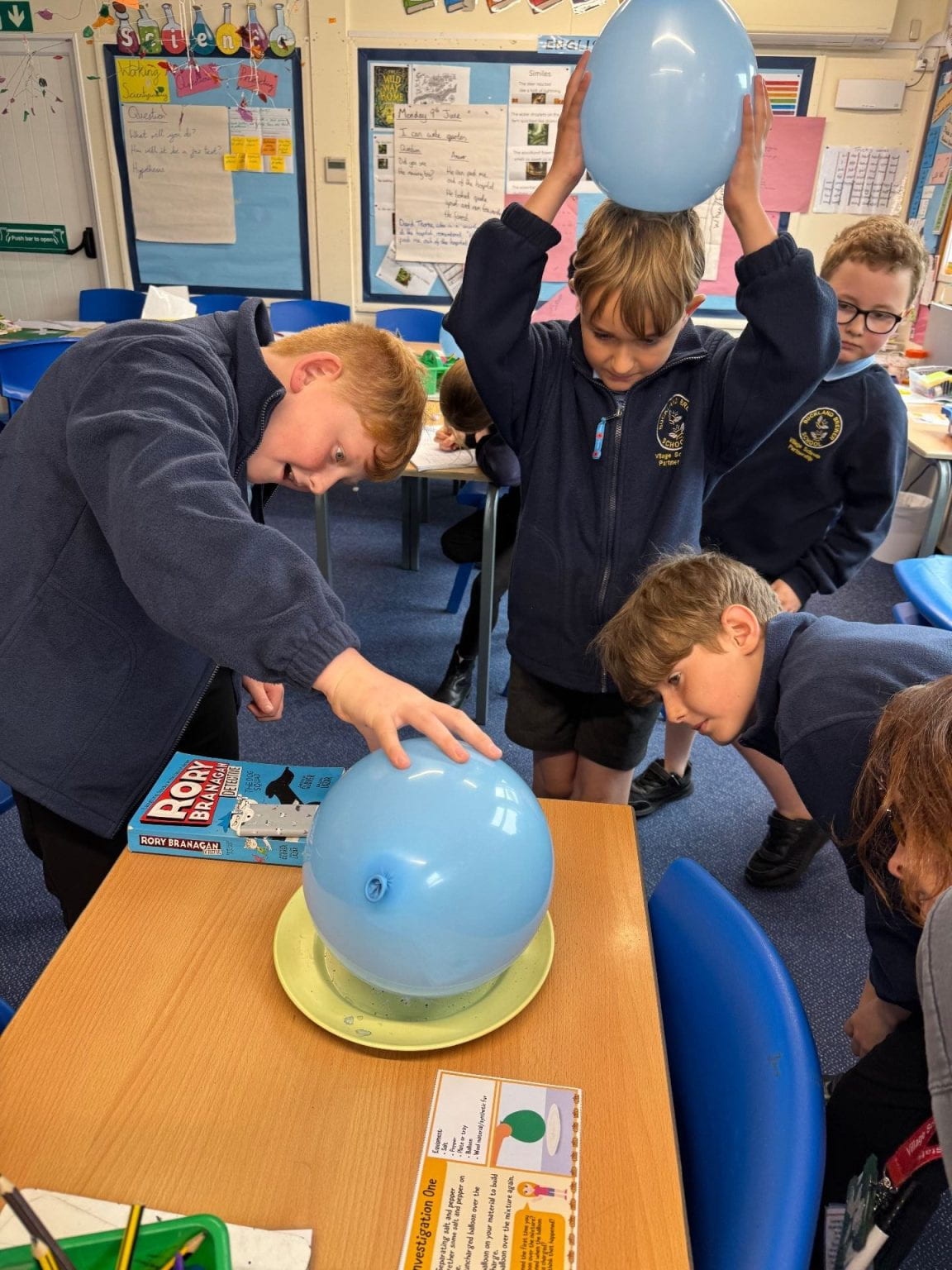 Static electricity – Village Schools Partnership Blog